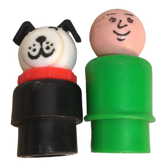 Playskool | Toys | Vintage Dogs Dog Little People Playskool Dad Man ...